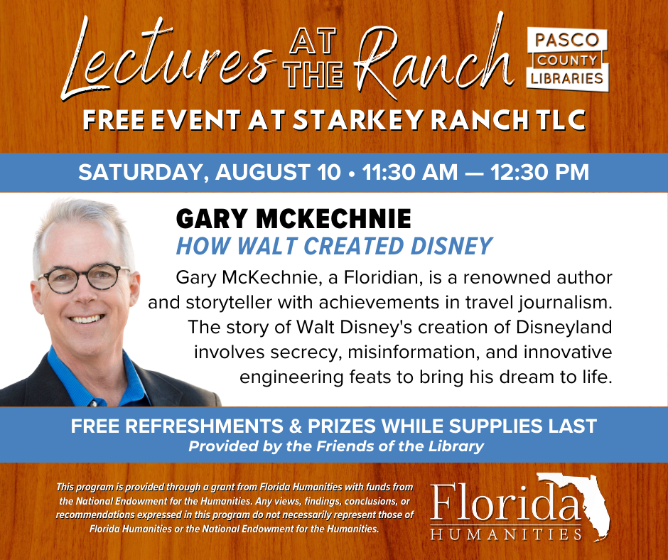 Starkey Ranch Theatre Events | Pasco County Libraries