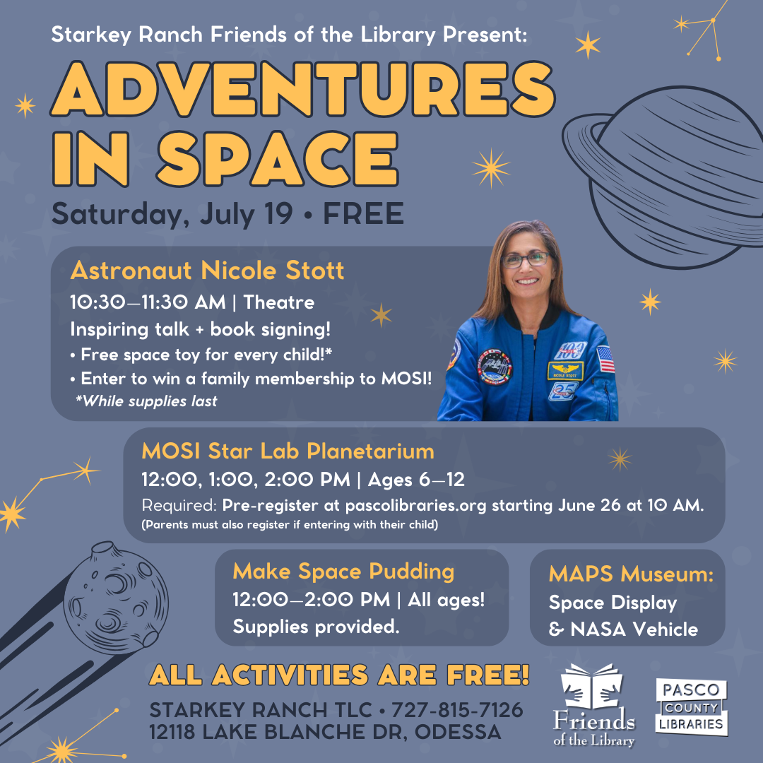 Starkey Ranch Theatre Events | Pasco County Libraries