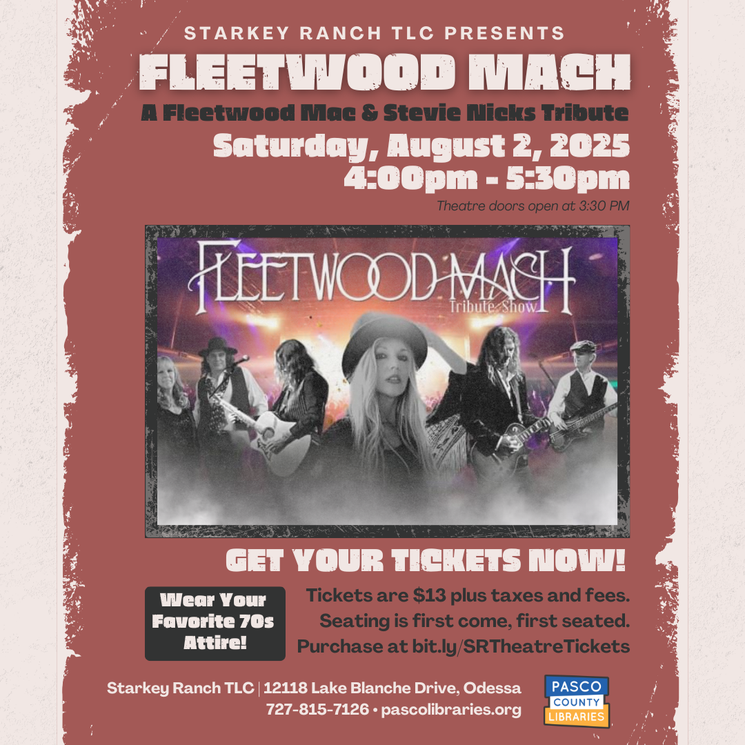 Starkey Ranch Theatre Events | Pasco County Libraries