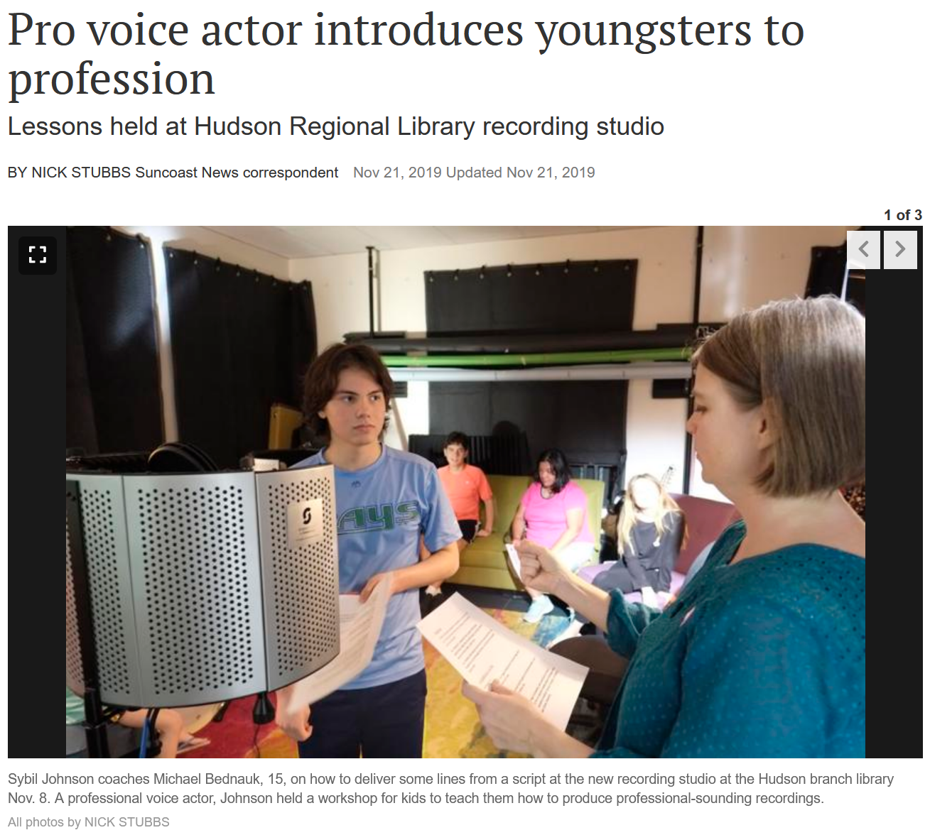 Studio H | Pasco County Libraries